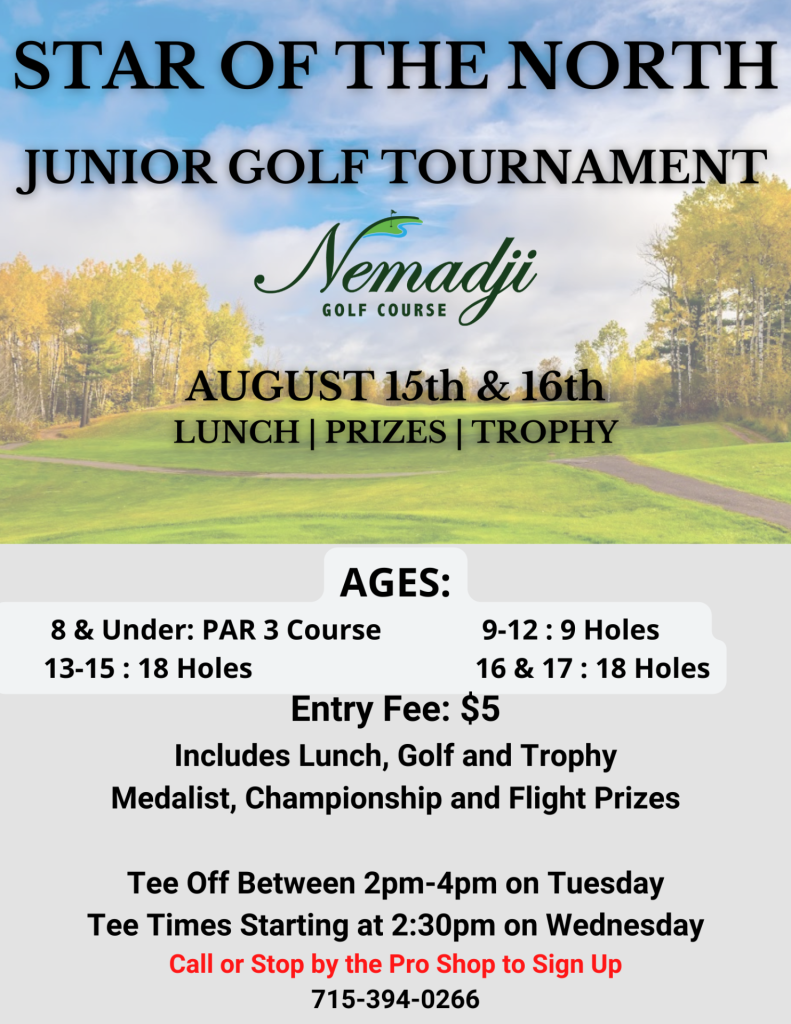 Star of the North - Junior Invitational - Nemadji Golf Course