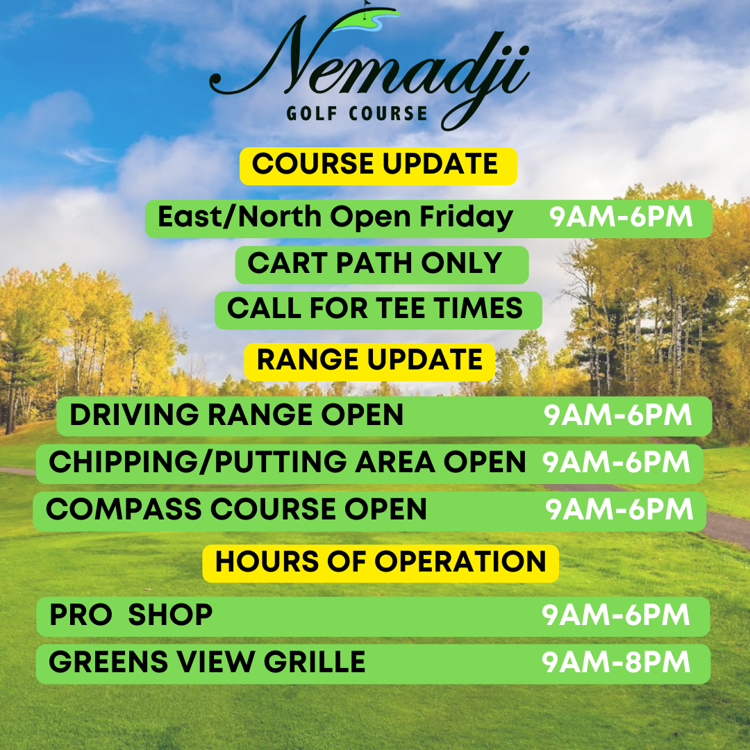 $50 Gift card - Nemadji Golf Course