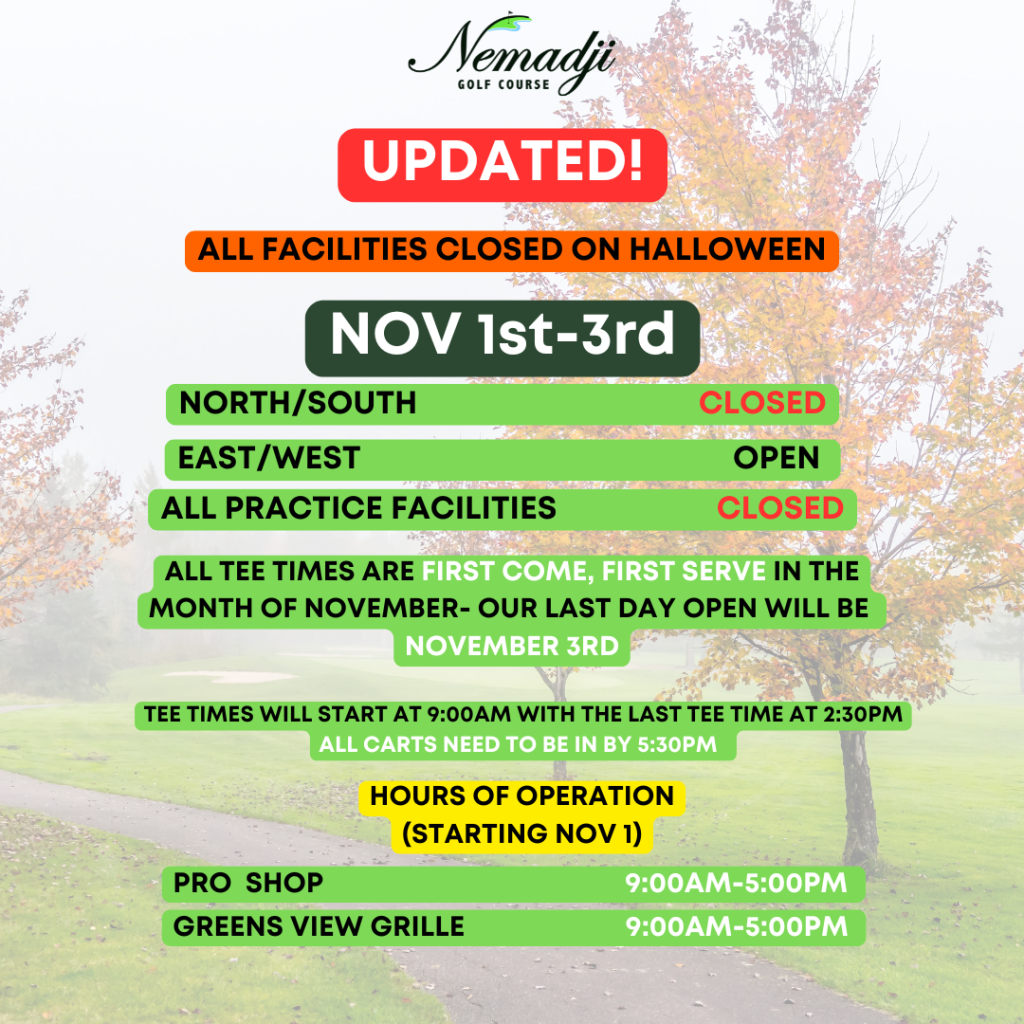 Rates - Nemadji Golf Course | Superior, Wisconsin